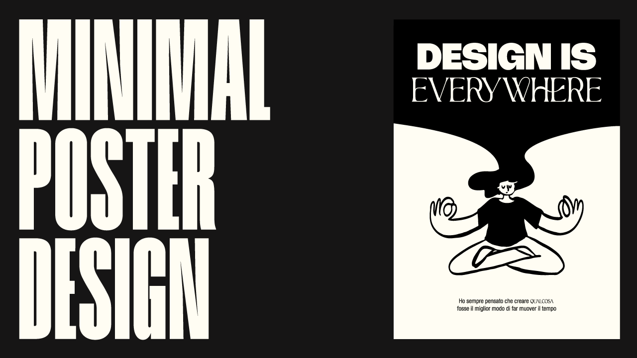 Crea un Poster Minimal con Illustrator - Guida Completa