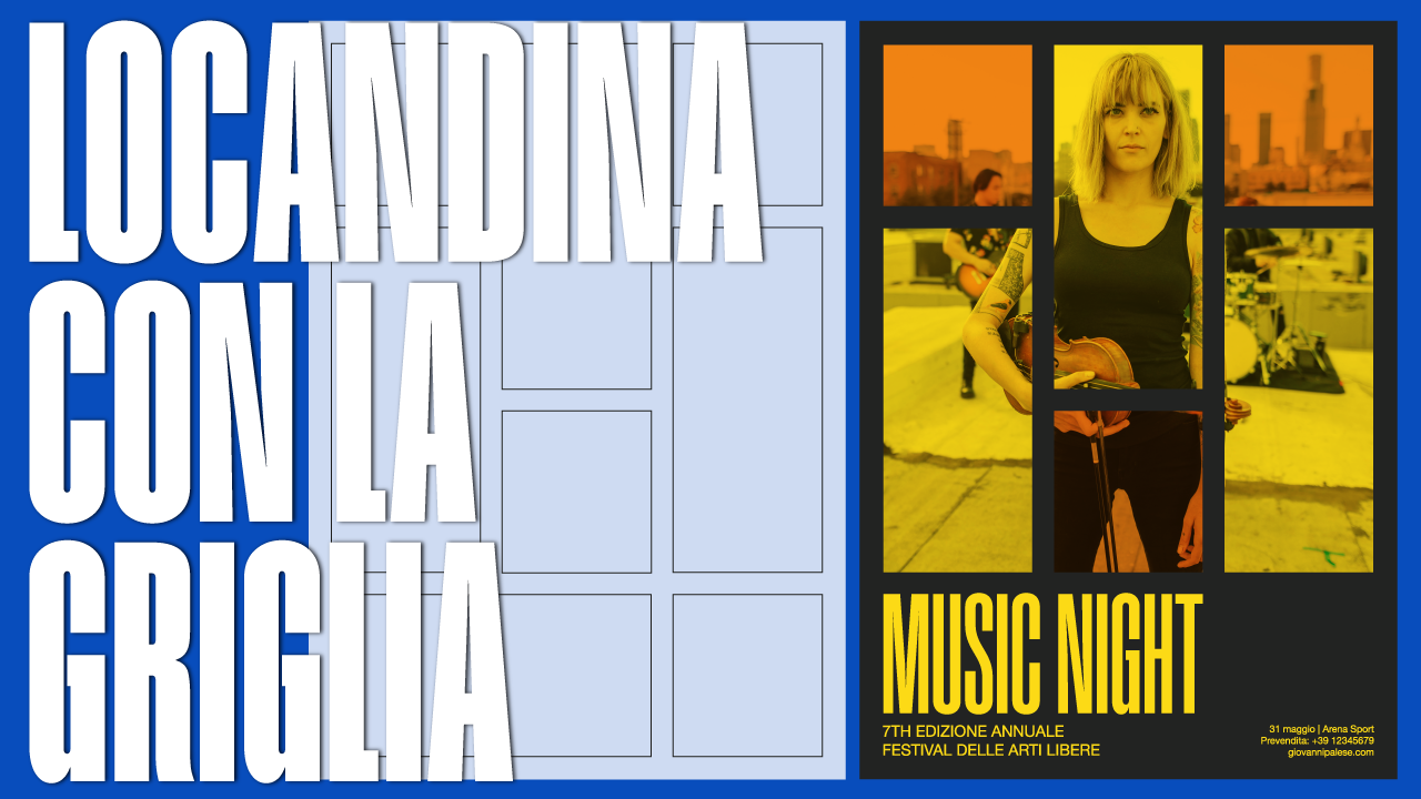 Come Creare Locandina con Griglia a Colonne con Illustrator